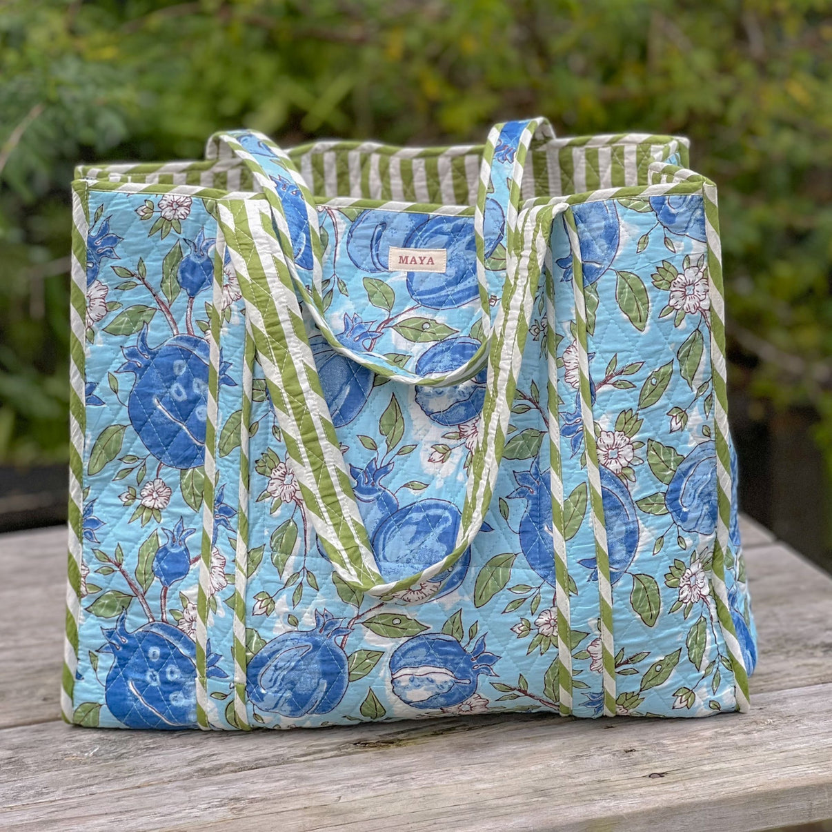 Reversible Totes - Shades of Blue (2 Patterns)